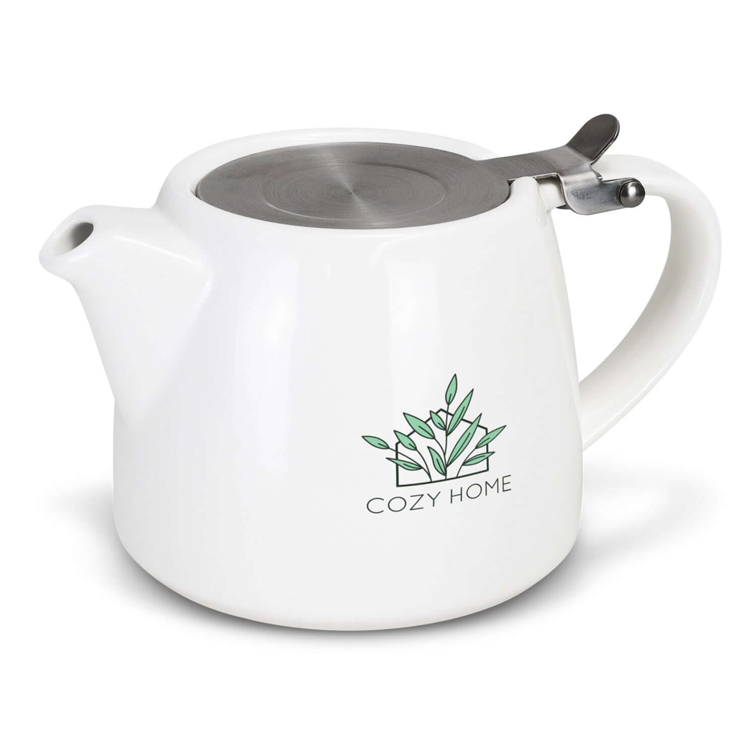 Chai Teapot - 490ml Stoneware with Stainless Steel Flip Lid – AbrandZ