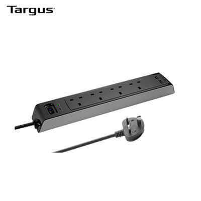 Targus Smart Surge 4 with 2 USB Ports - Corporate Gift - AbrandZ