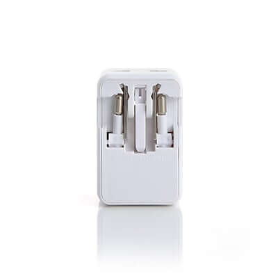 4 in 1 Plug Mini Travel Adaptor with USB Hub | AbrandZ Corporate Gifts