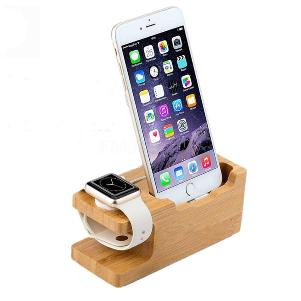 Multifunction Wood Phone Stand - AbrandZ - AbrandZ