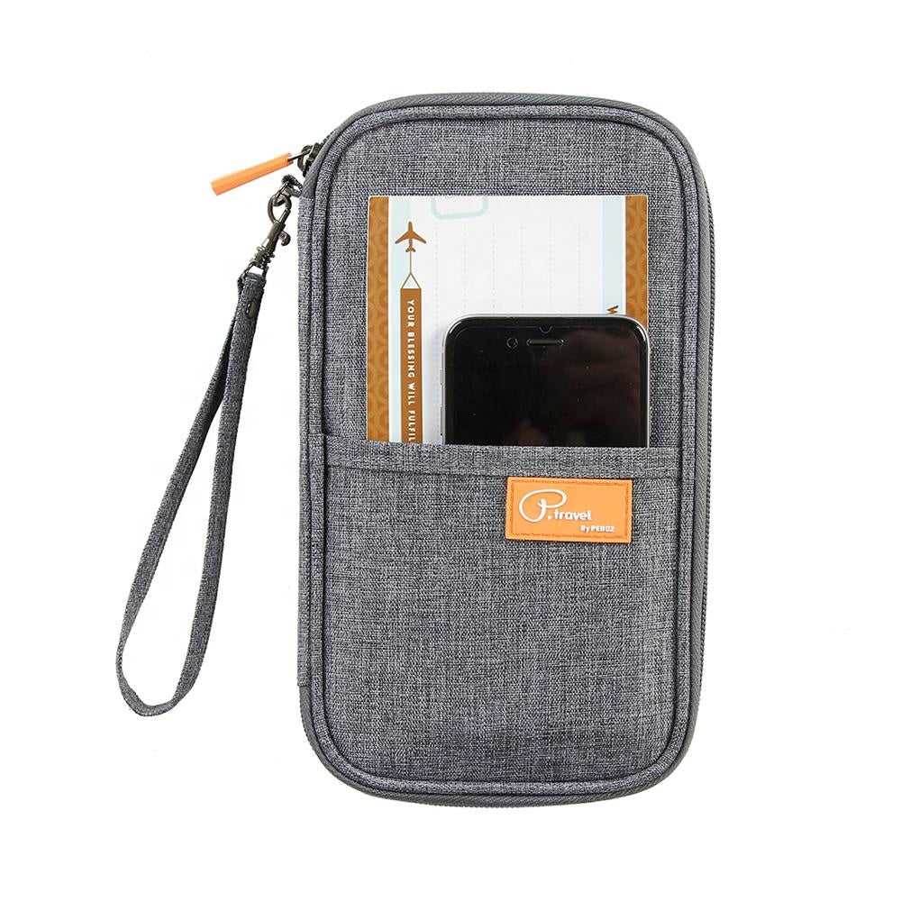 Multi Purpose RFID Blocking Travel Wallet | AbrandZ Corporate Gifts